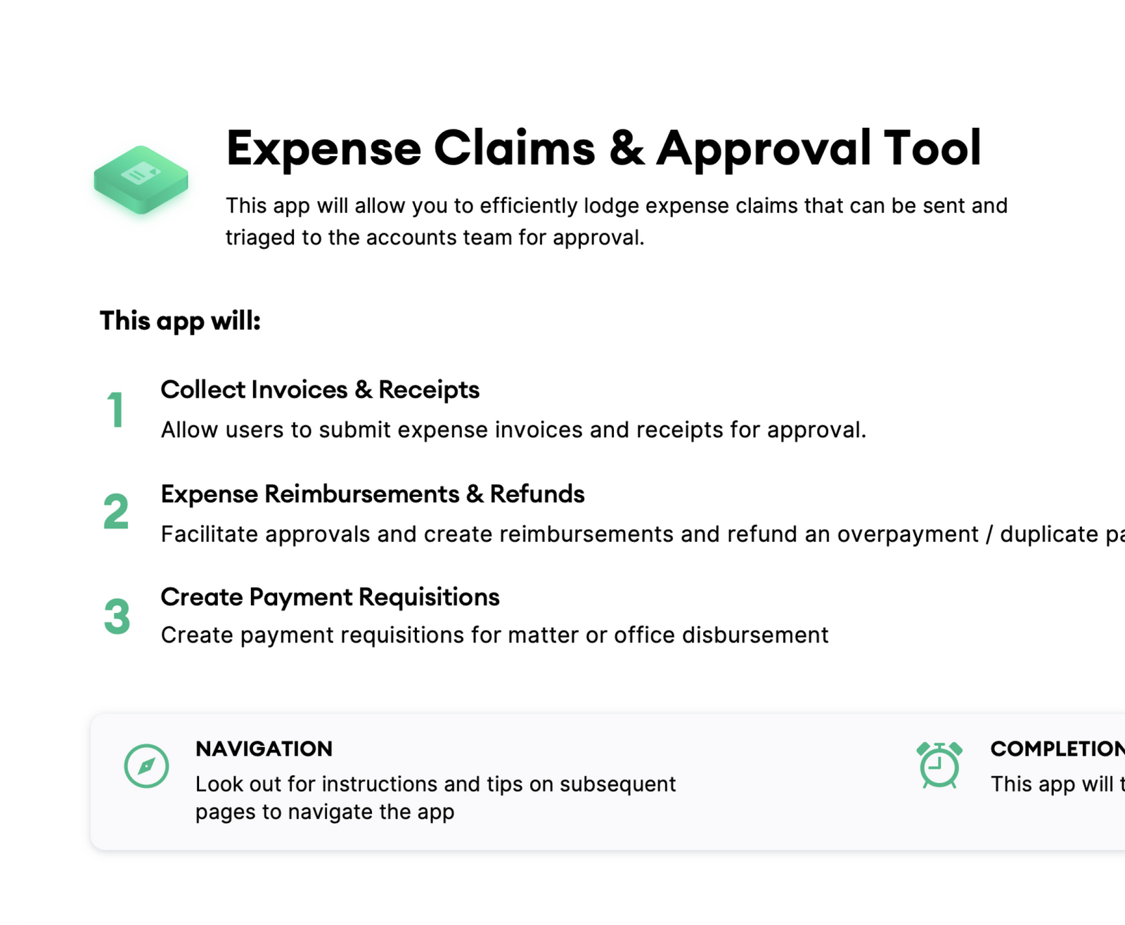 Expense Approval Template | Expense Approval Workflow - Checkbox